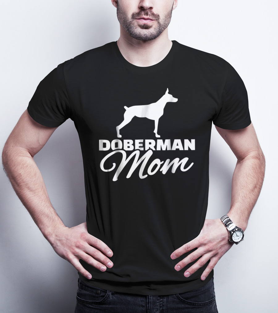 Doberman Mom T-Shirt