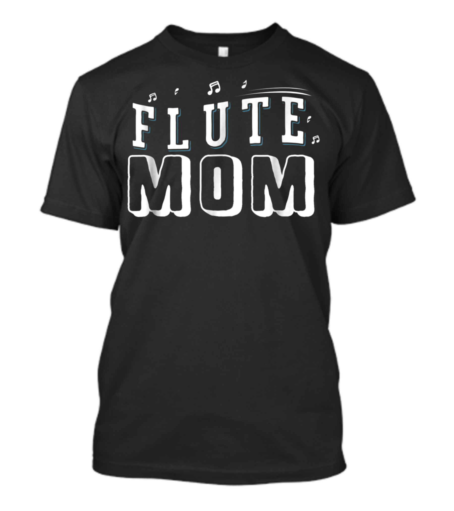 Flute Mom Funny Marching Band Woodwind Music Pride85 T-Shirt
