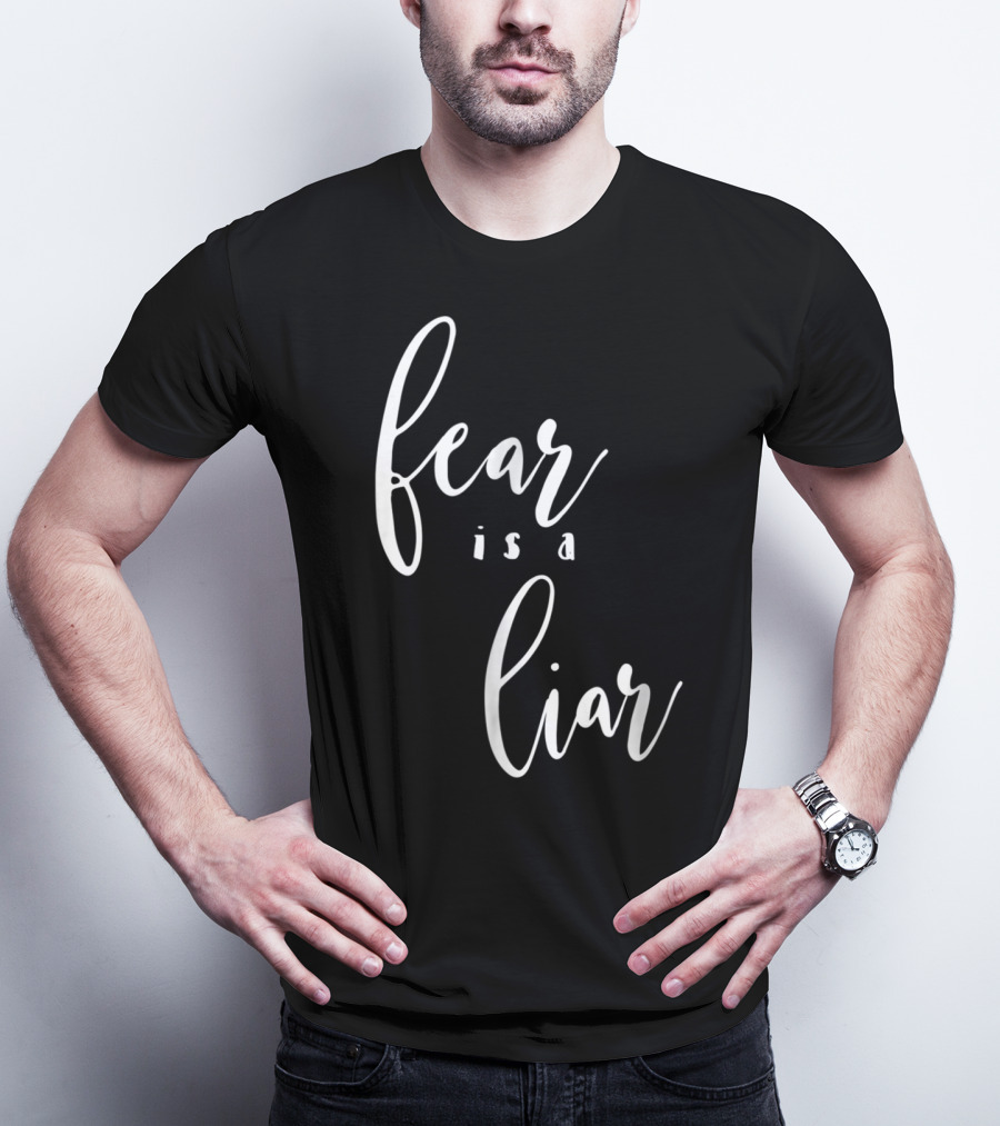 Christian Mom Fear Is A Liar T-Shirt