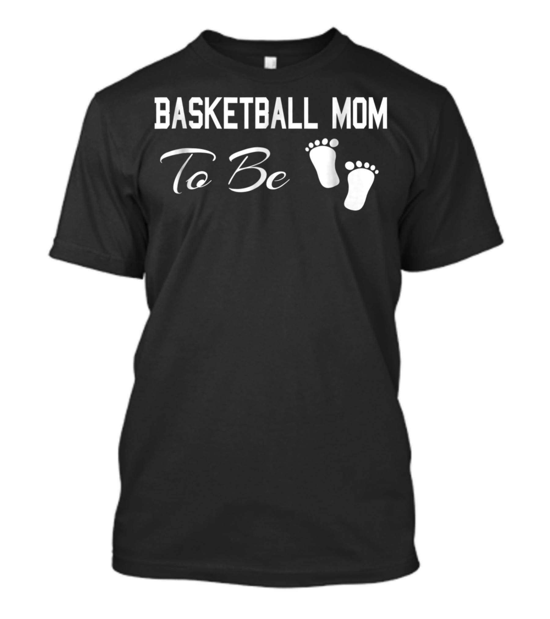 Basketball Mom To Be Pregnant Sports Crazy T-Shirt