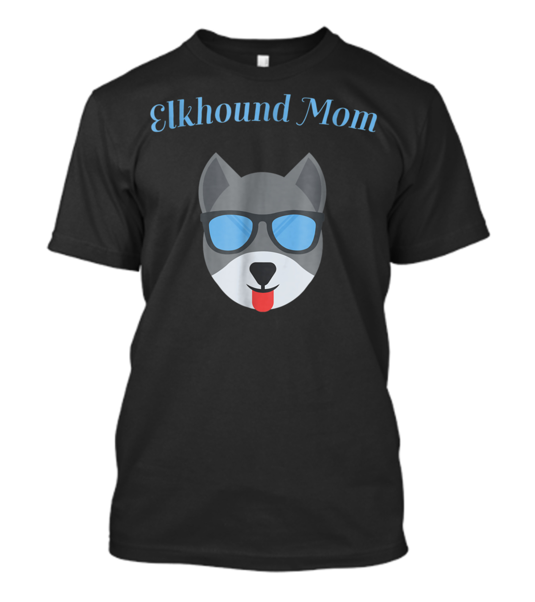 Elkhound Mom Cool Sunglasses Pup T-Shirt