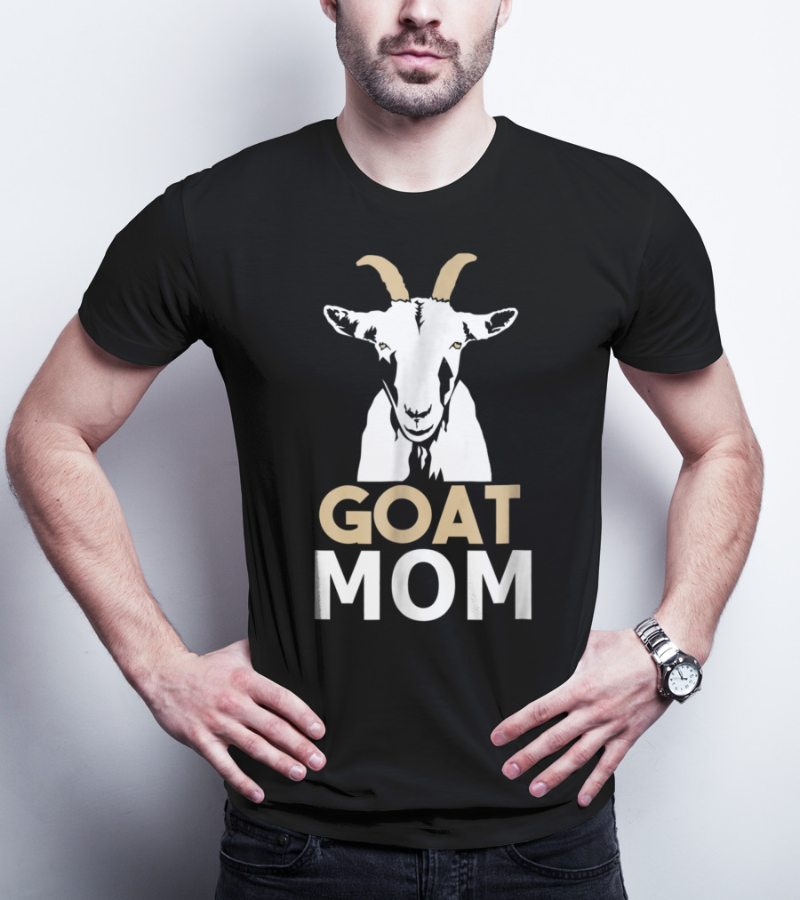 Funny Goat Mom Goat Lovers Herd53 T-Shirt