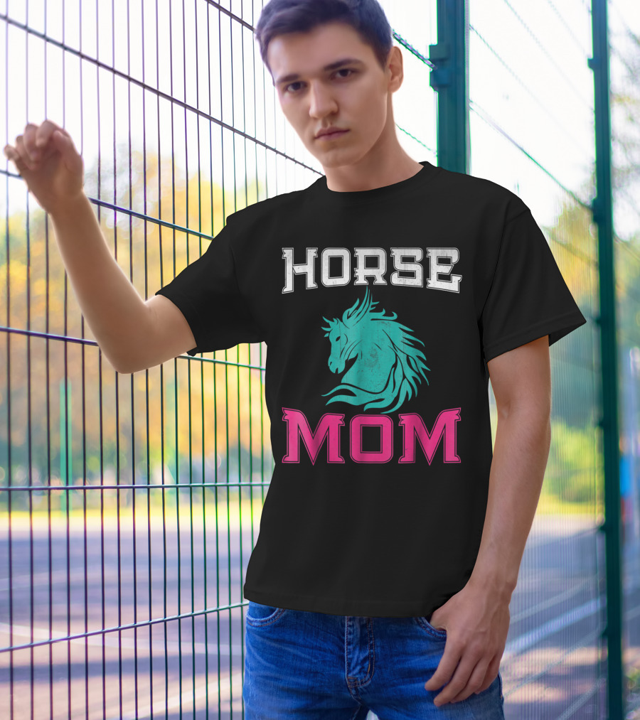 HORSE MOM Horse Lovers T-Shirt