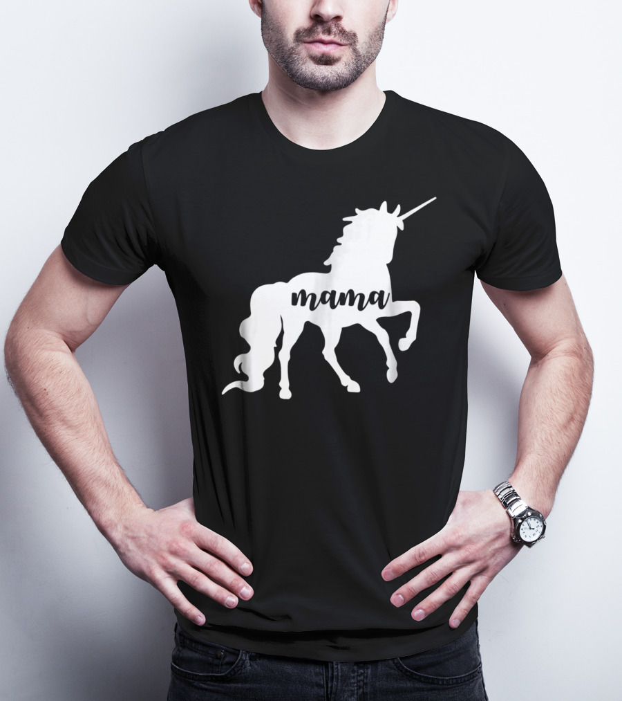 Mama Unicorn Horse New T-Shirt