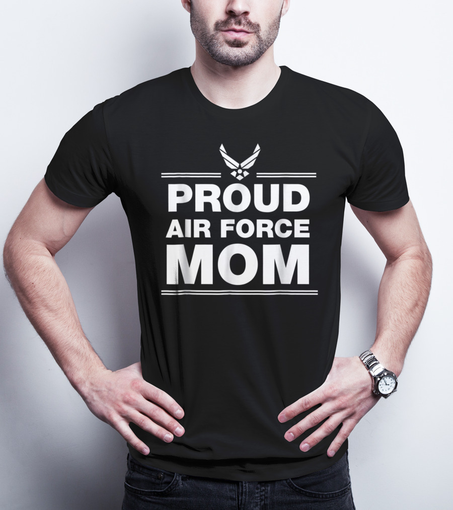 Proud Air Force Mom T-Shirt