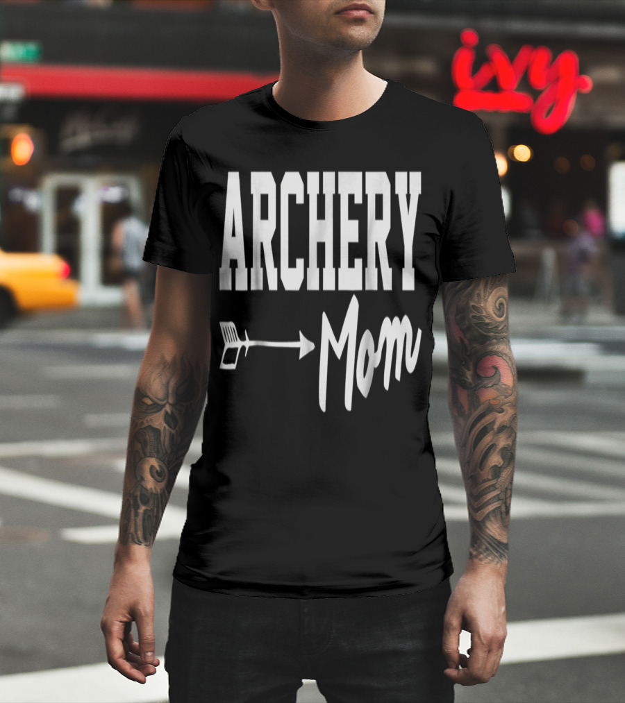 ARCHERY MOM Bow Arrow T-Shirt