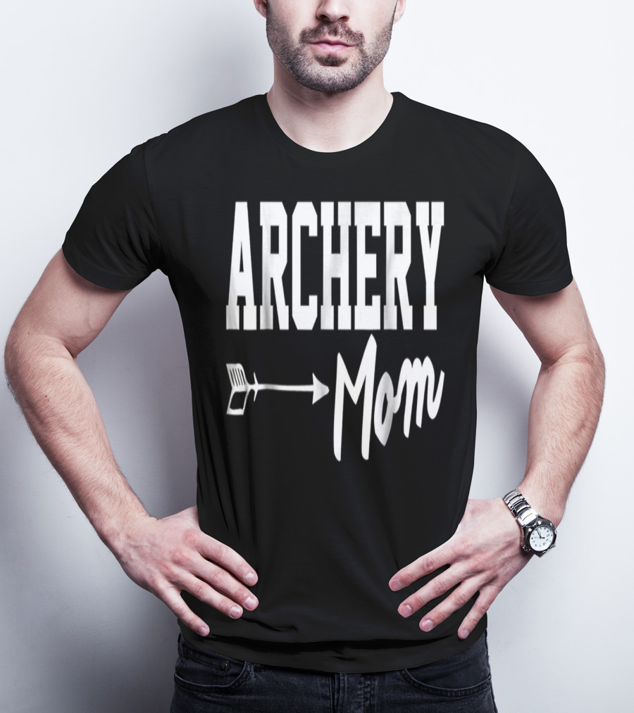 ARCHERY MOM Bow Arrow T-Shirt