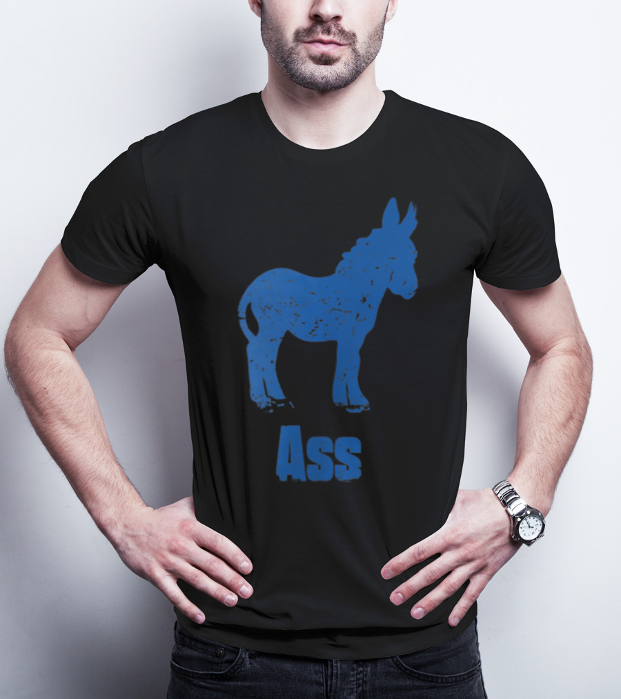 Ass Donkey Funny Dad Husband Wife72 T-Shirt