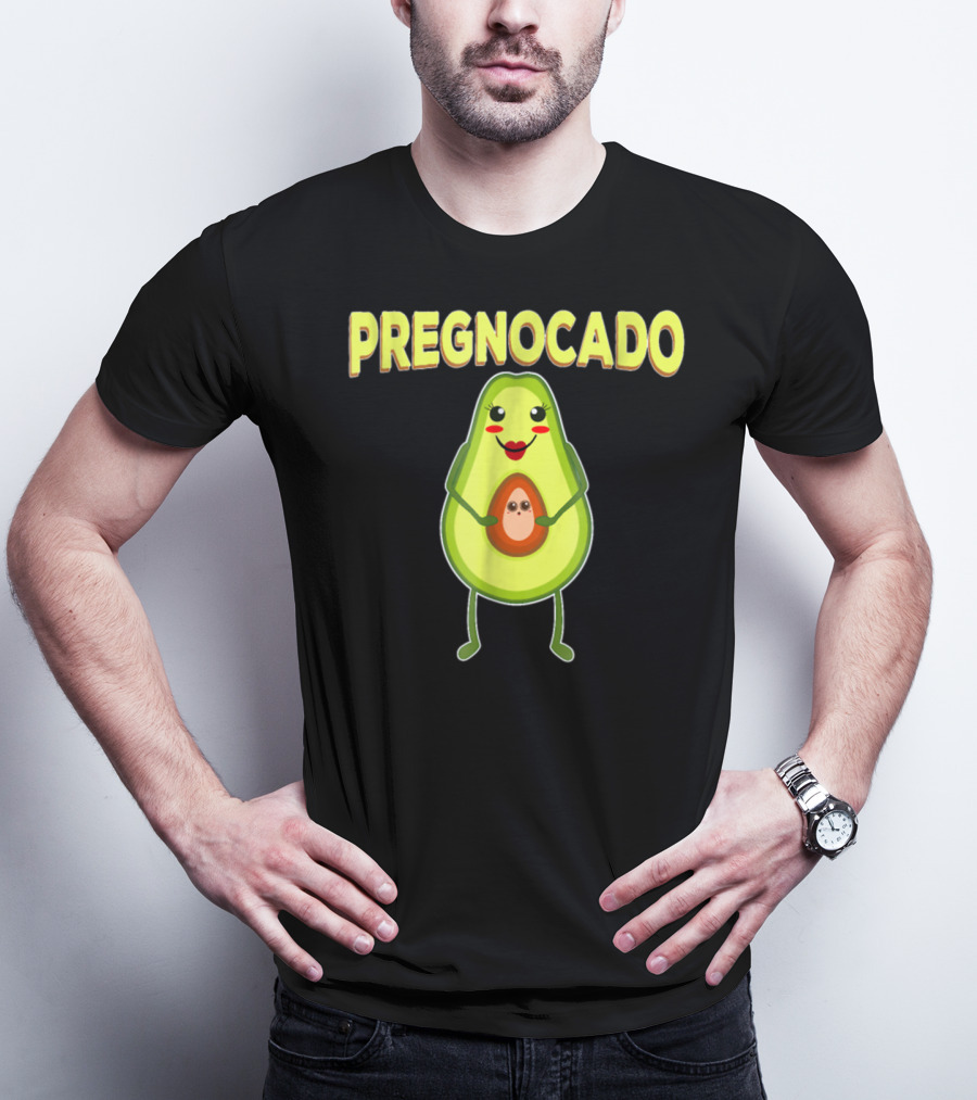 Pregnocado Avocado Pregnant Food Pregnancy Announcement T-Shirt