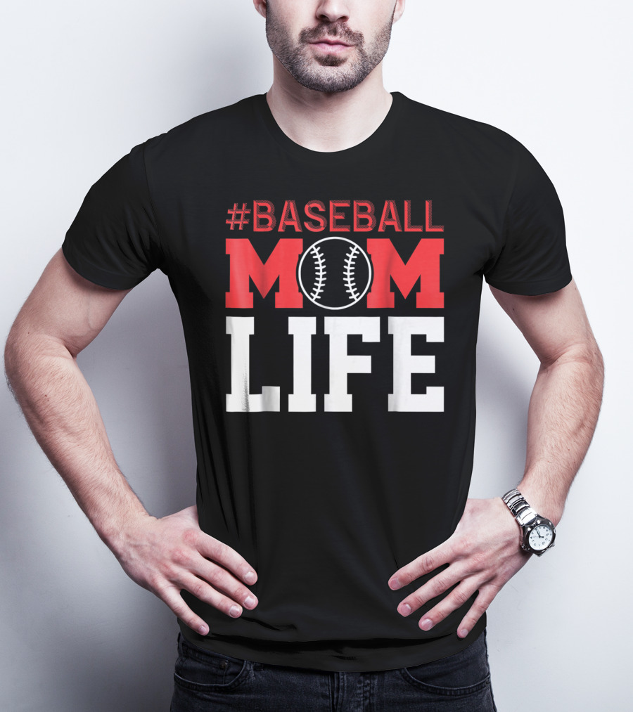 BASEBALL MOM LIFE T-Shirt