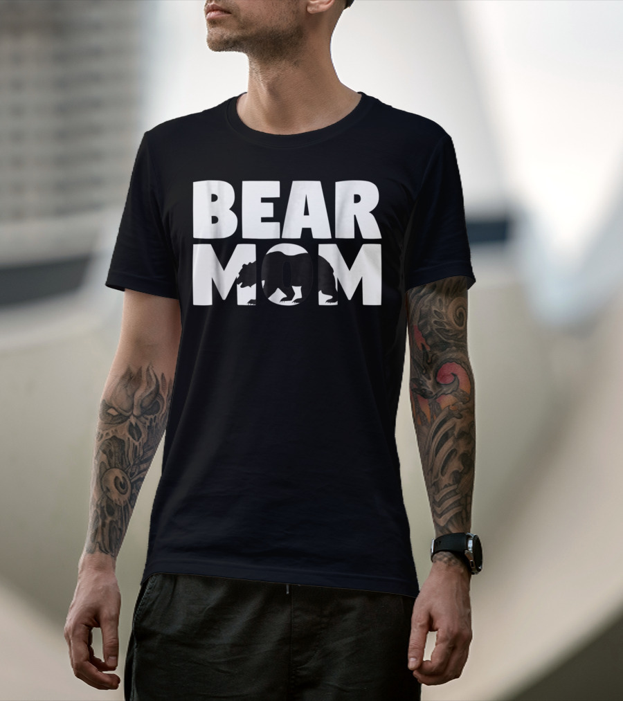 Bear Mom Zoo Animal Lover For Mother T-Shirt
