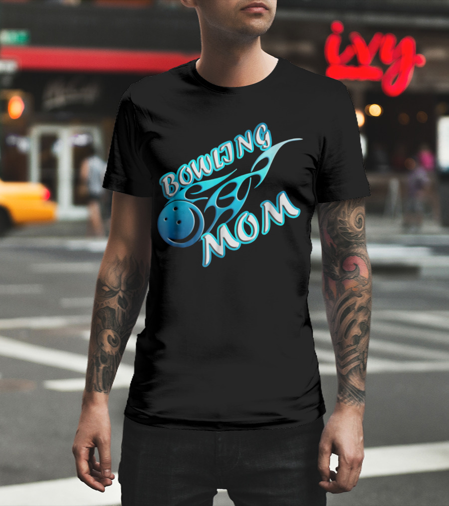 Bowling Mom Women Bowlers T-Shirt