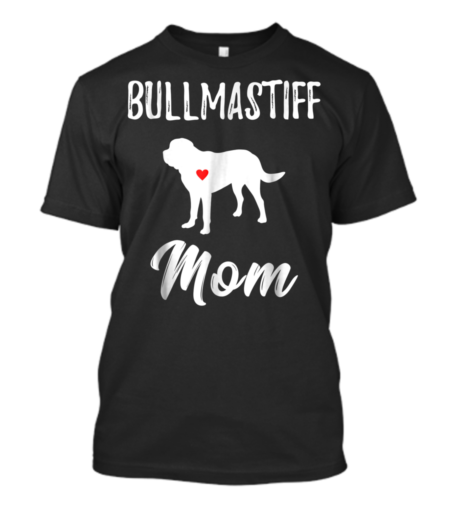 Bullmastiff Mom Dog Lover Owner Bullmastiff Mom T-Shirt