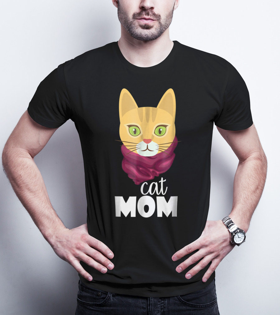 Cat Mom Funny For The Perfect Cat Mom In Your Family T-Shirt