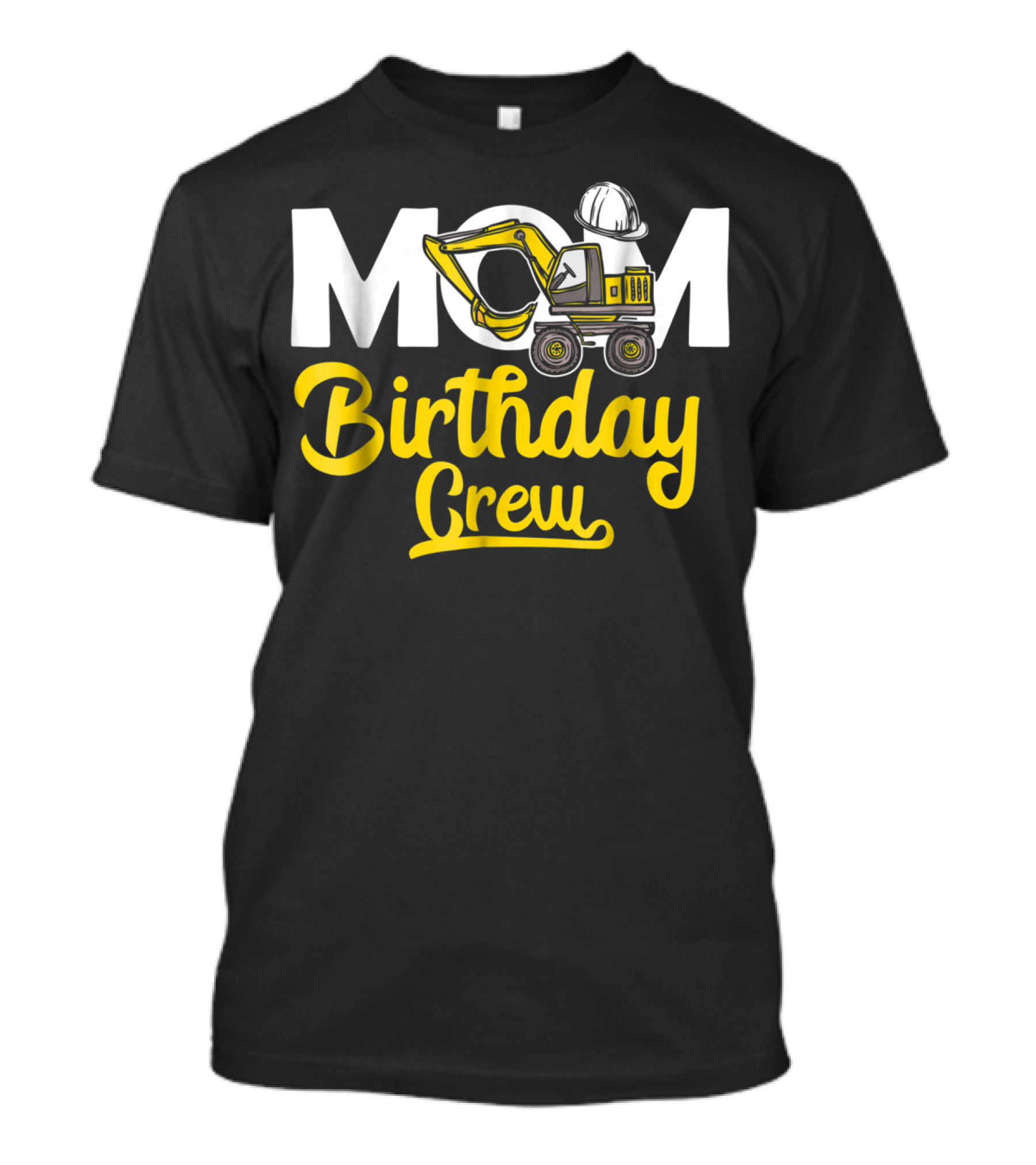 MOM Construction Birthday Crew T-Shirt