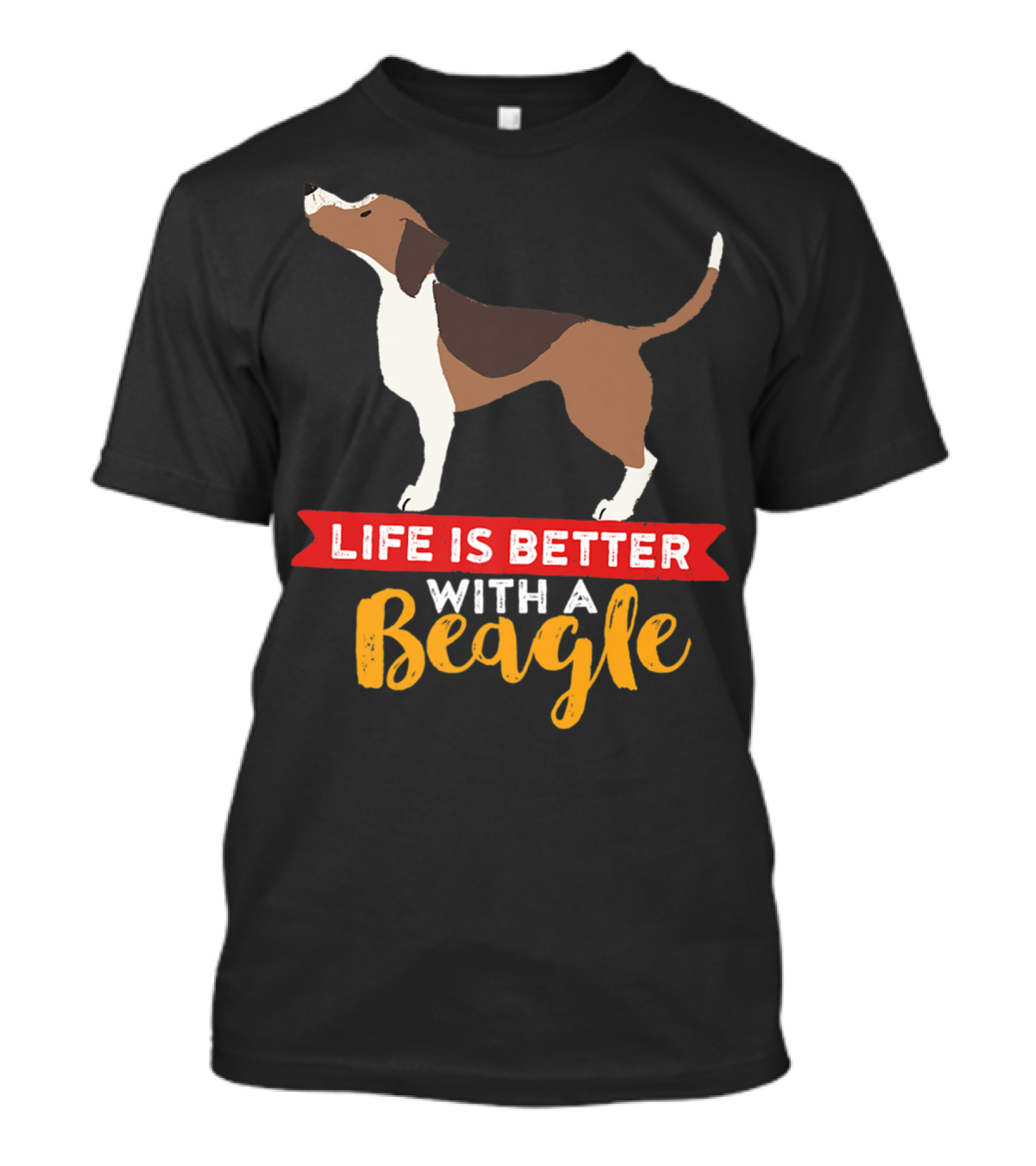 Life Is Better With A Beagle For Puppy Owner Mom And Dad T-Shirt