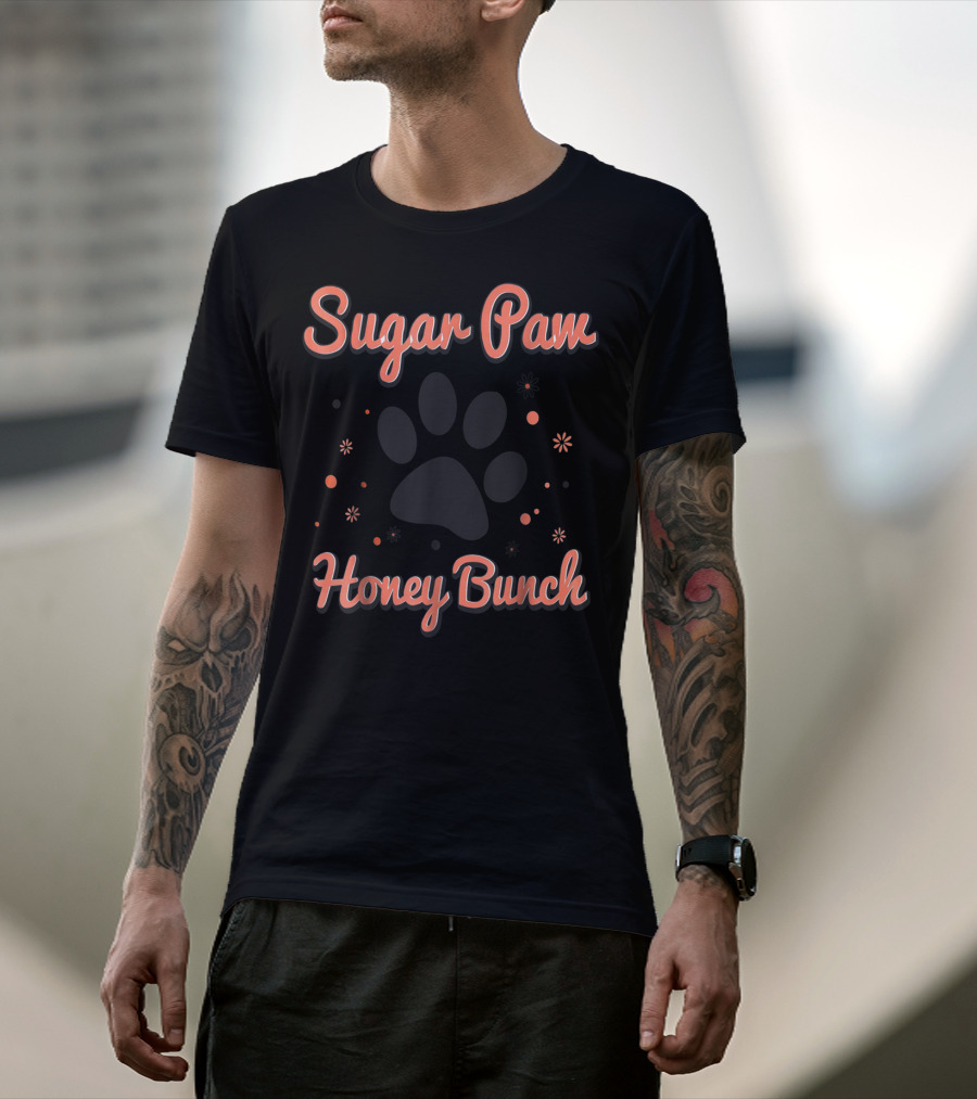 Sugar Paw Honey Bunch Cute Dog T-Shirt