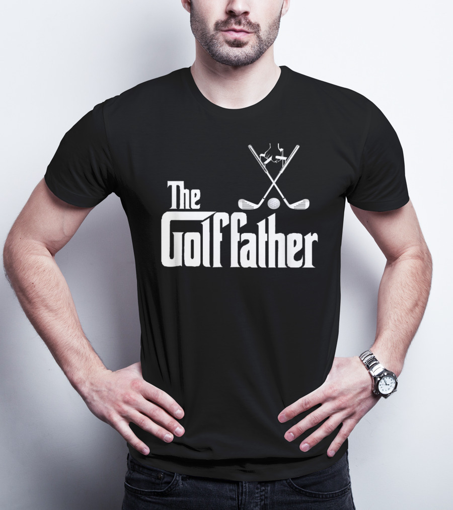 The Golffather Funny Golfing Father Iconic T-Shirt