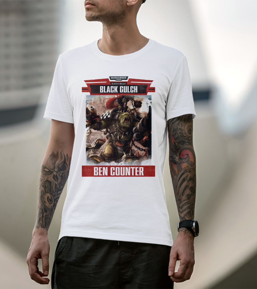Warhammer 40000 Sanctus Reach Black Gulch Ben Counter T-Shirt