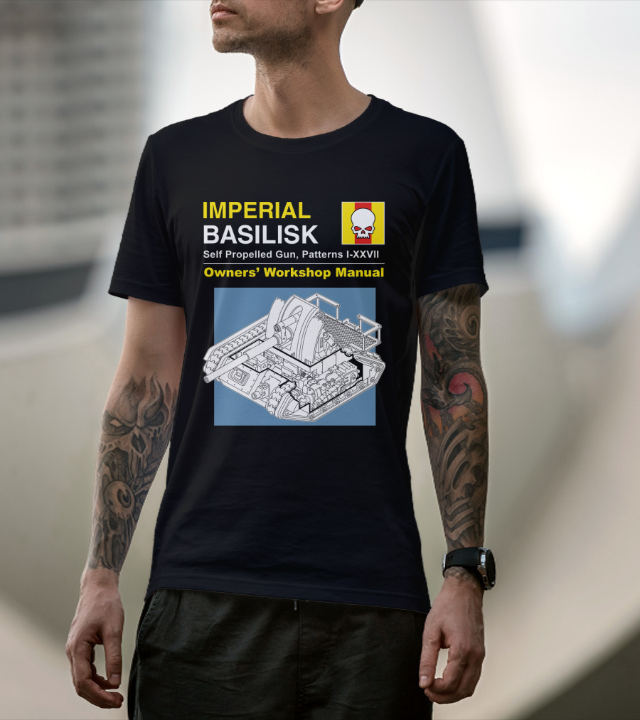 IMPERIAL BASILISK Self Propelled Gun Owners' Workshop Manual T-Shirt
