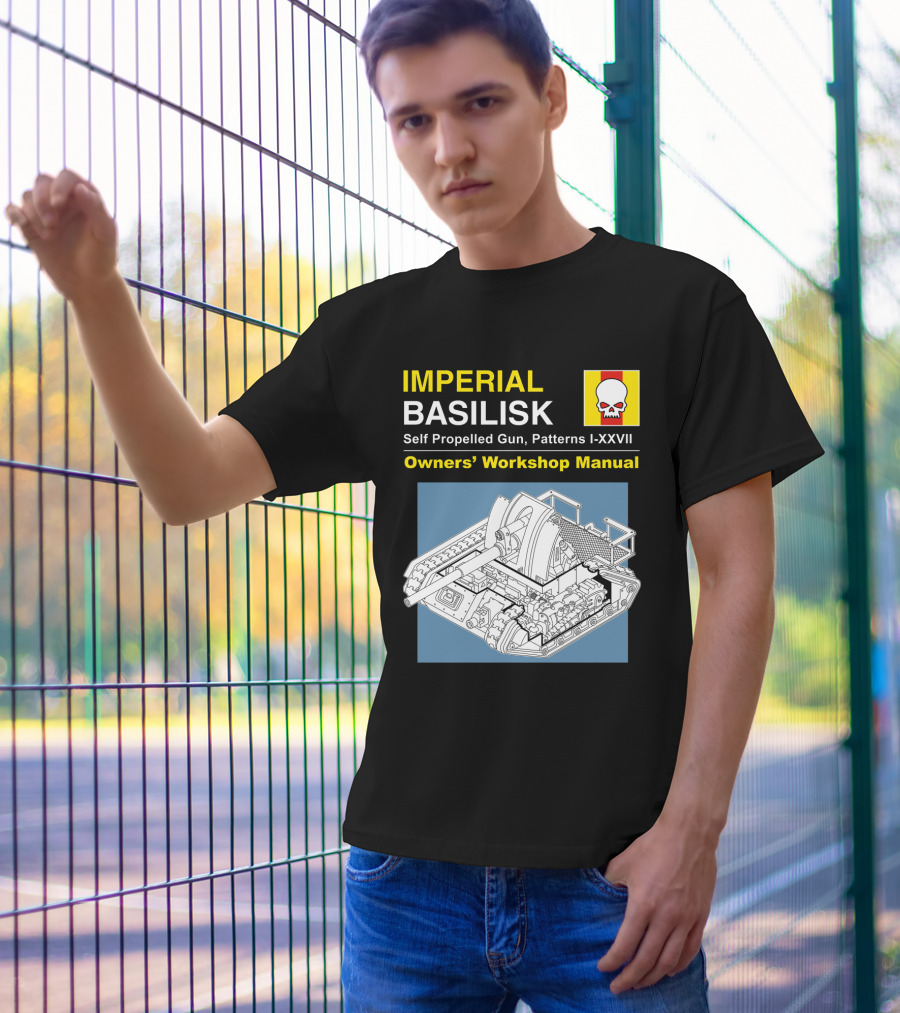IMPERIAL BASILISK Self Propelled Gun Owners' Workshop Manual T-Shirt