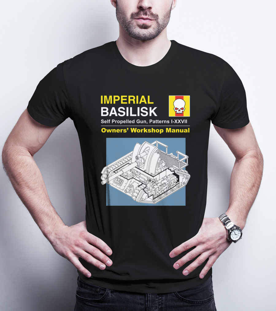 IMPERIAL BASILISK Self Propelled Gun Owners' Workshop Manual T-Shirt