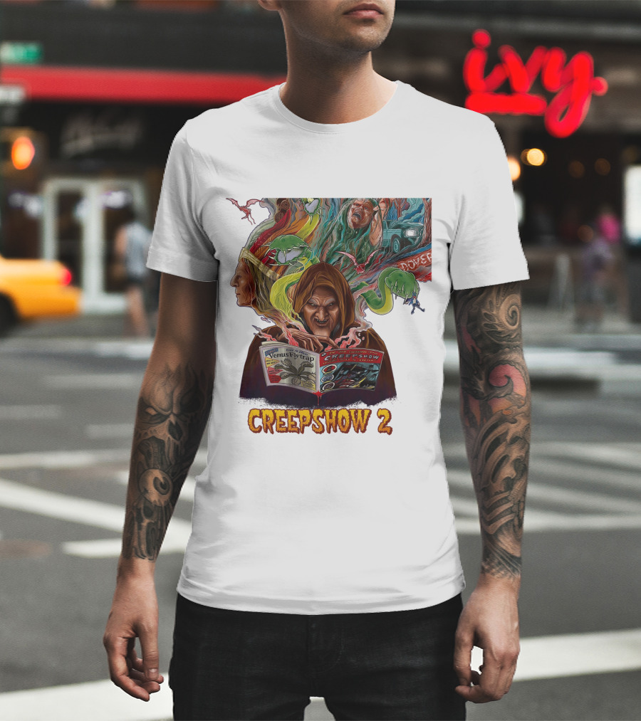 Creepshow 2 Venus Flytrap Dover T-Shirt