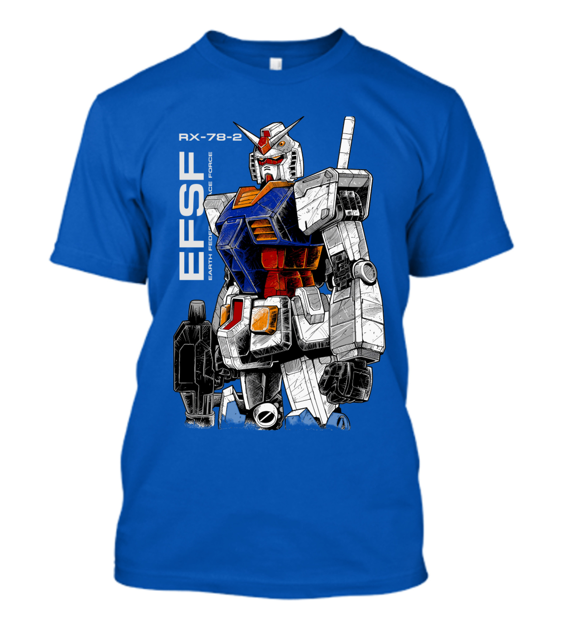 RX-78-2 Gundam EFSF Earth Federation Space Force T-Shirt