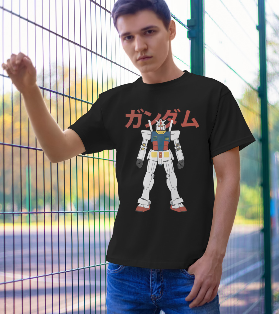 Gundam RX 782 Iconic Mecha T-Shirt