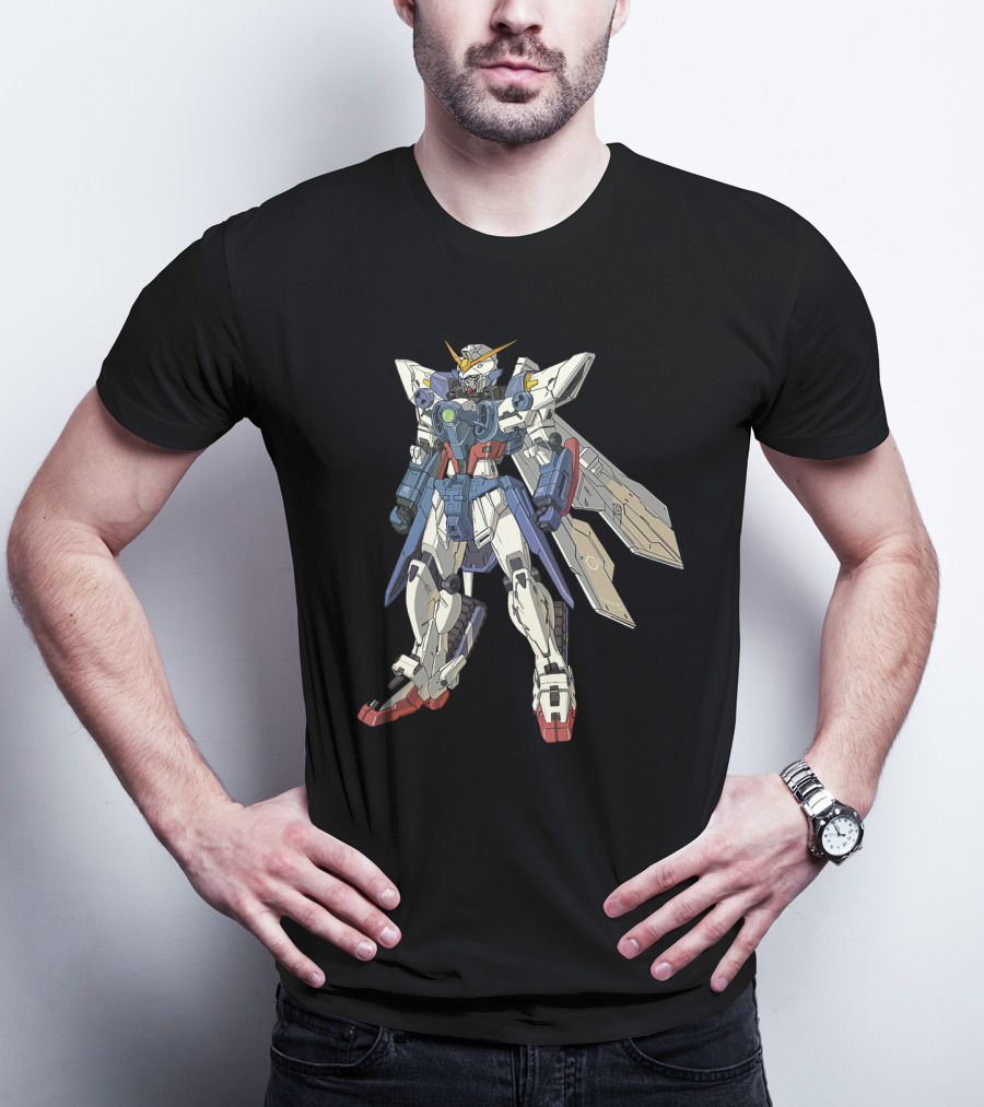 Gundam Wing Wing Zero Custom Mobile Suit T-Shirt