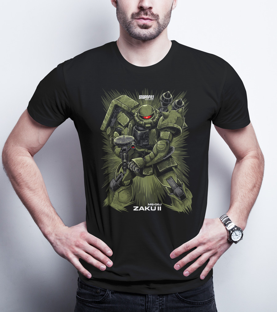 MS 06J ZAKU II Snapfit Model Robot T-Shirt