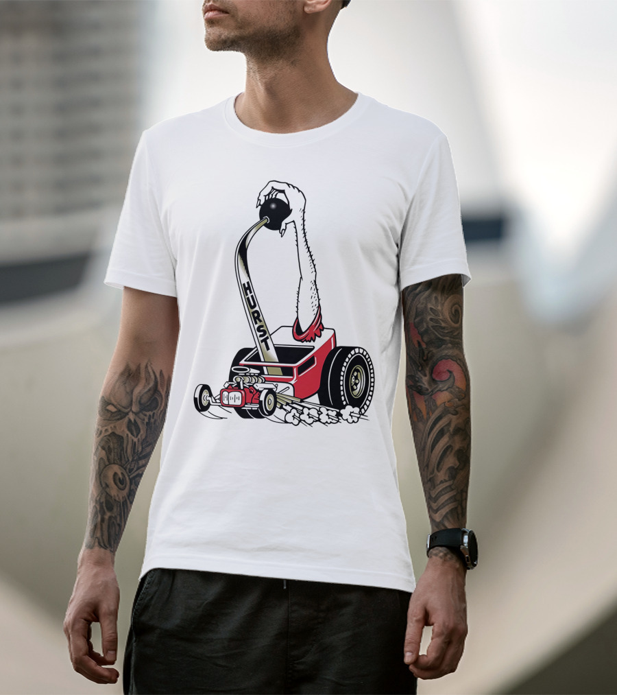 Hurst Floor Shift Monster Hot Rod Racing T-Shirt