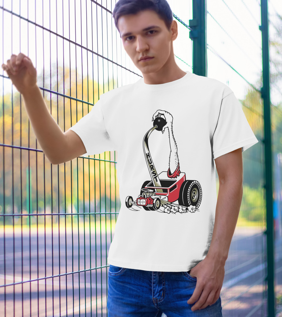Hurst Floor Shift Monster Hot Rod Racing T-Shirt
