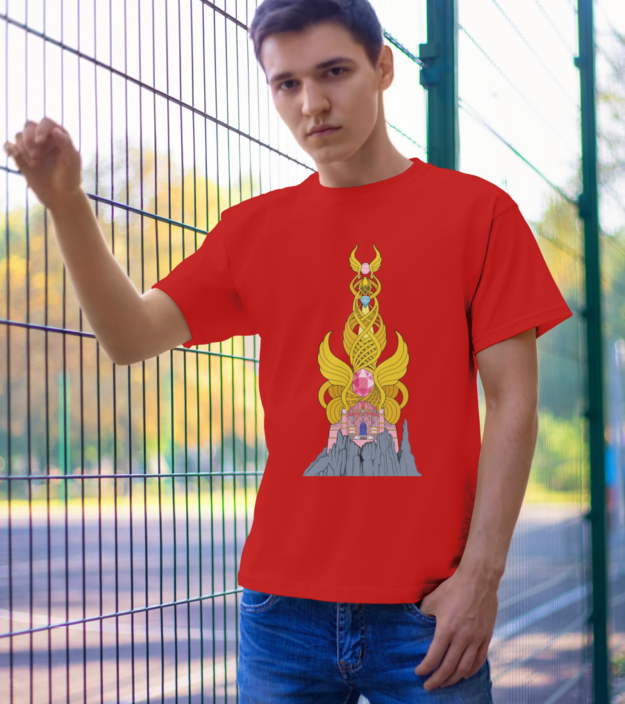Bright Etheria Light Hope Inspired She Ra Castle T-Shirt