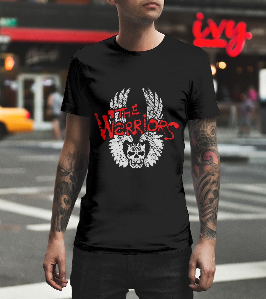 The Warriors 1979 Skull Wing Emblem T-Shirt