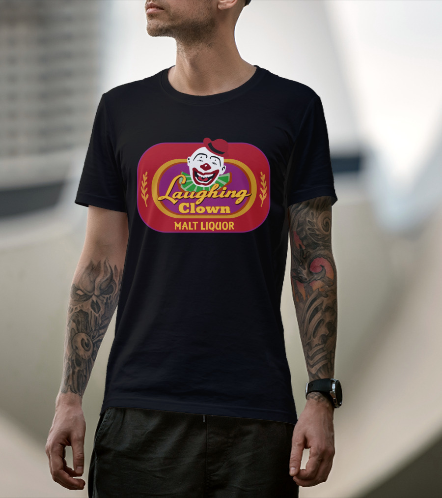 Talladega Nights Laughing Clown Malt Liquor T-Shirt