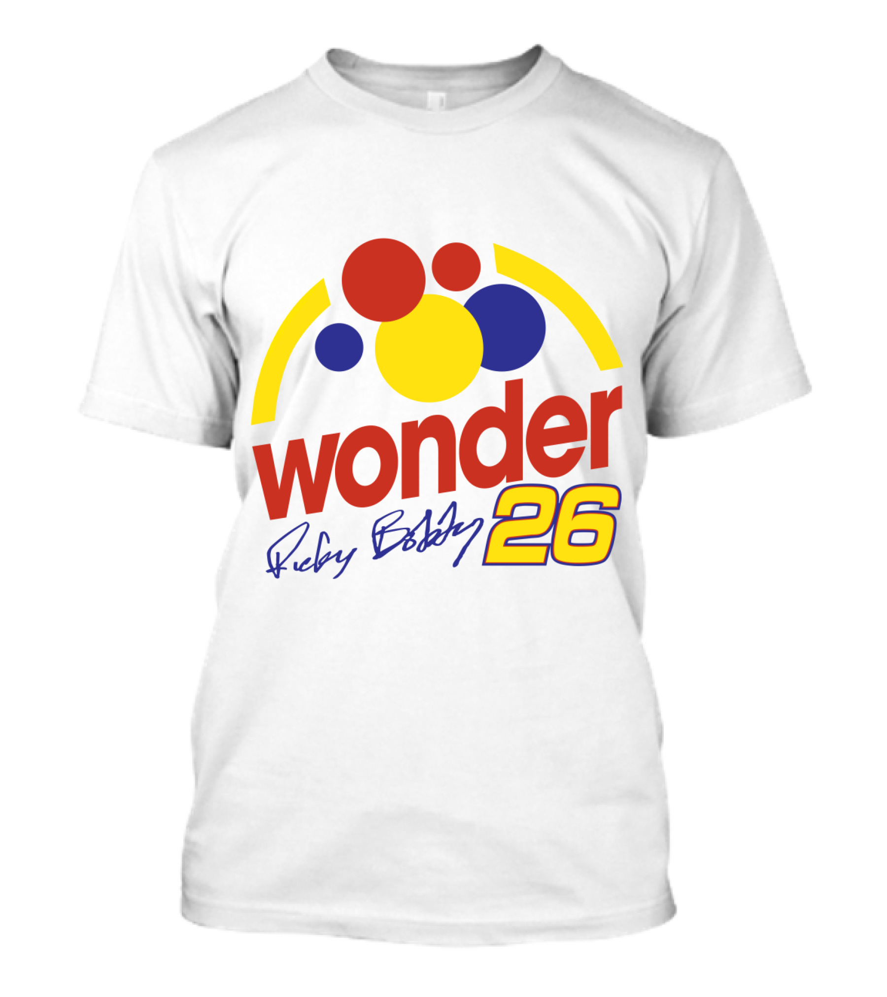 Wonder 26 Ricky Bobby Talladega Nights Snapback T-Shirt