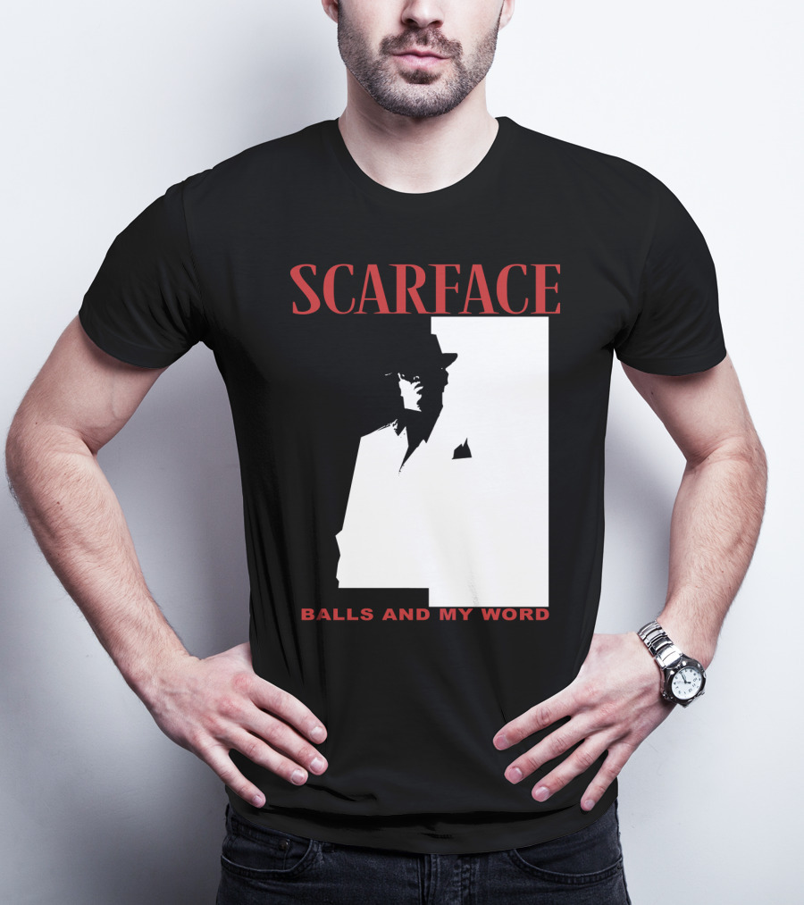 Scarface Balls And My Word Classic T-Shirt