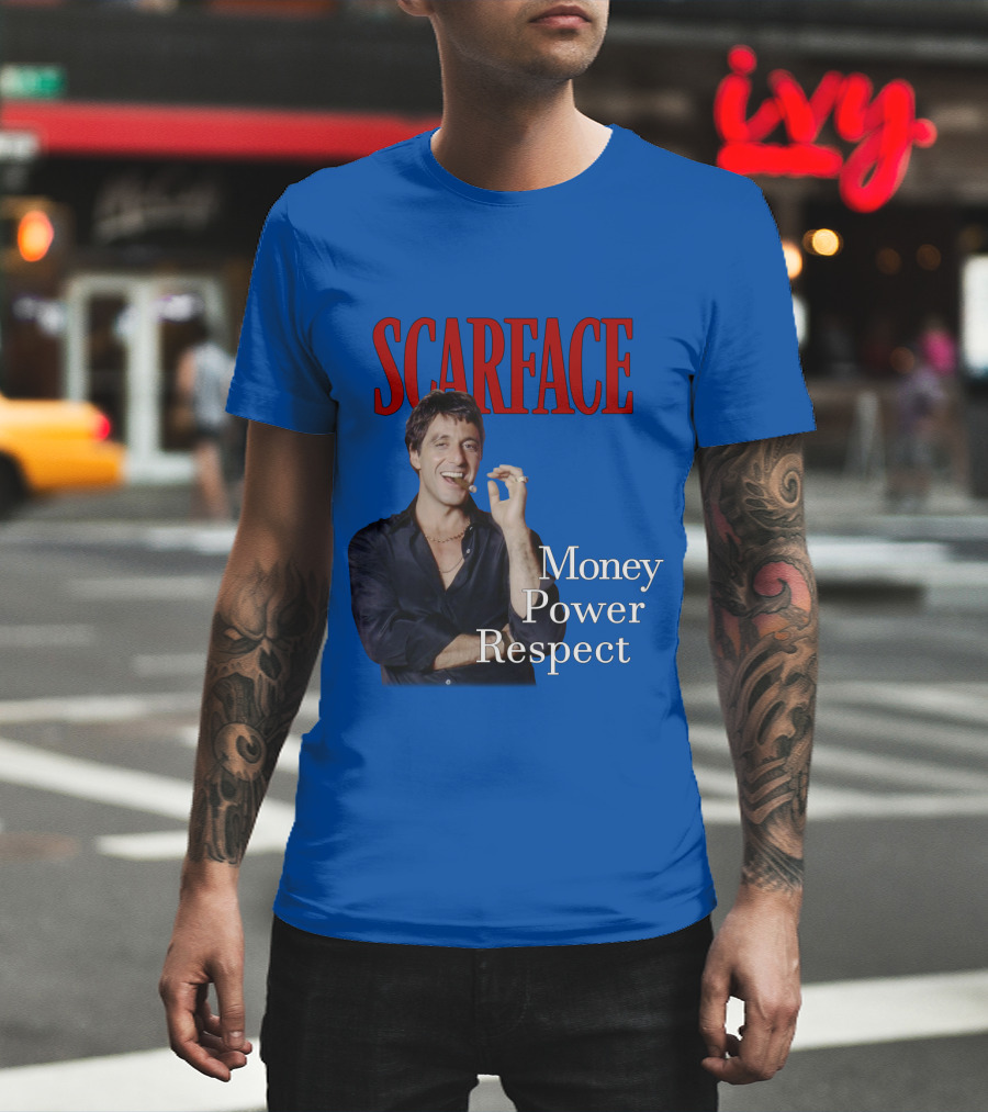 Scarface Money Power Respect T-Shirt