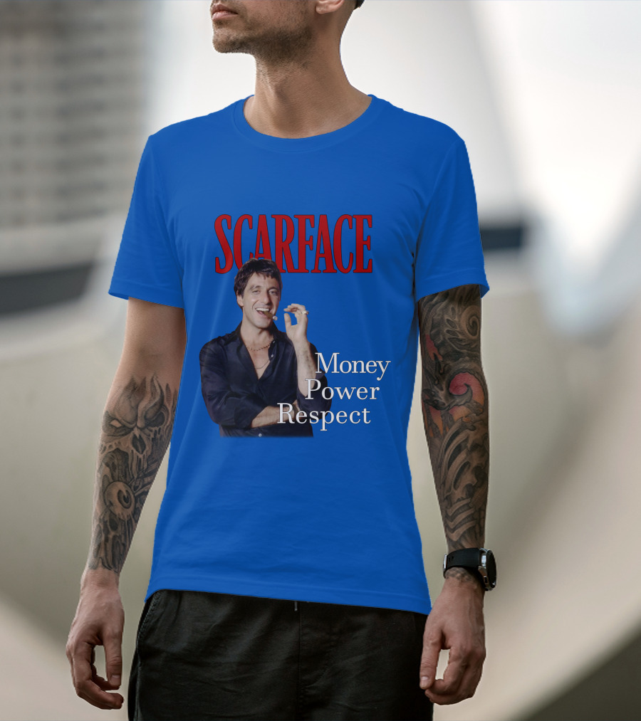 Scarface Money Power Respect T-Shirt