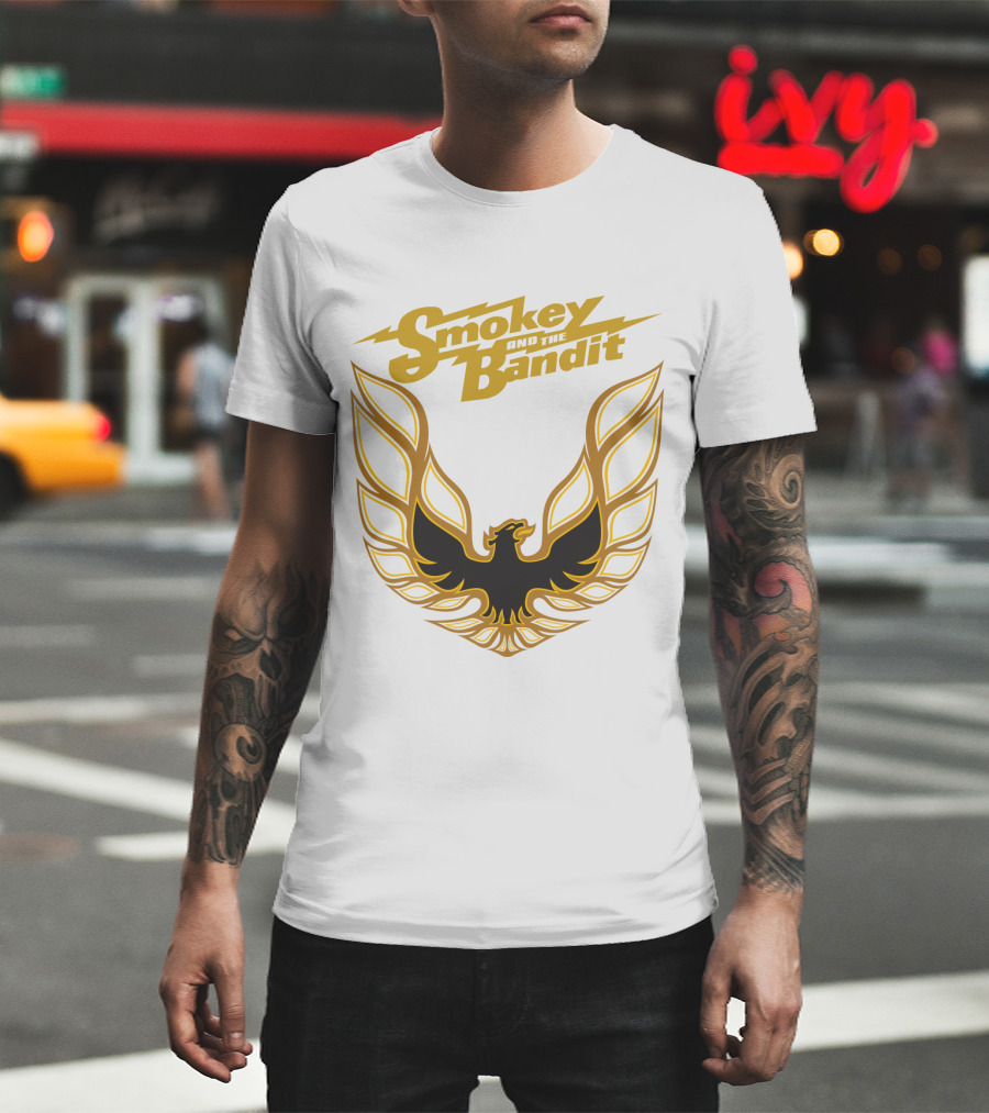 Smokey And The Bandit Gold Firebird T-Shirt
