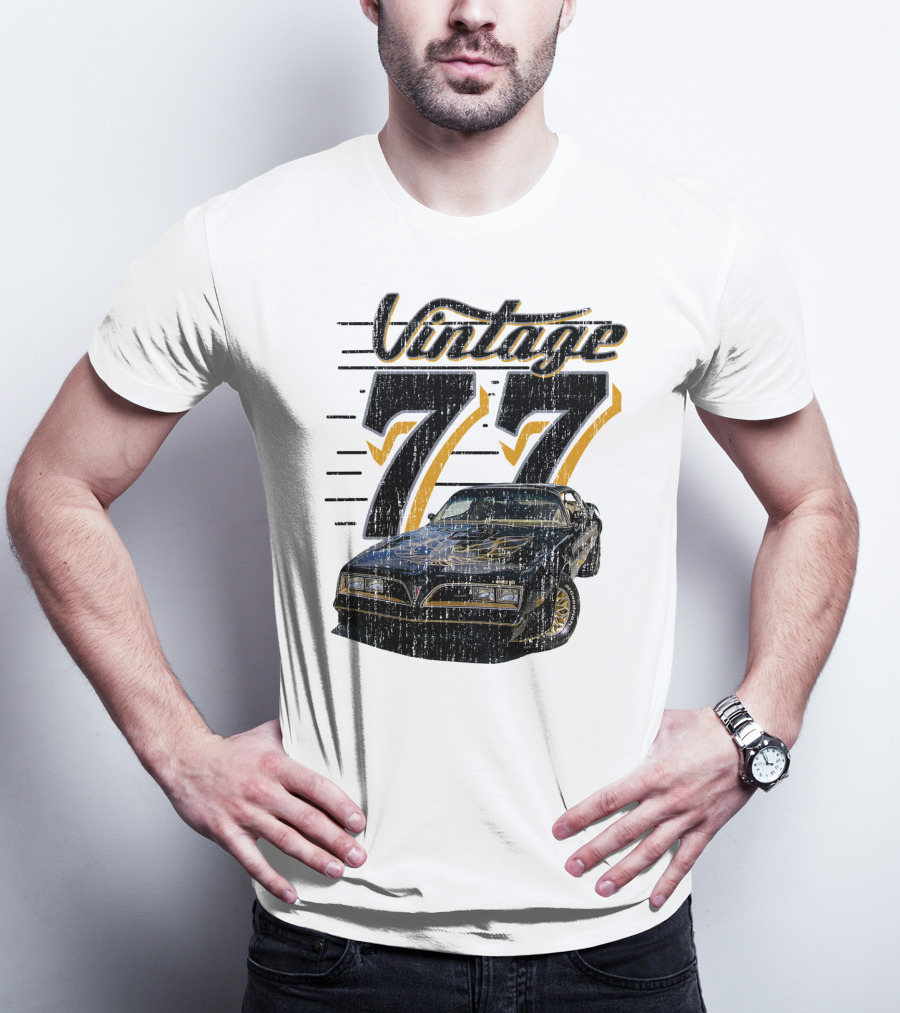 Vintage 77 Smokey And The Bandit 1977 Pontiac Trans Am T-Shirt