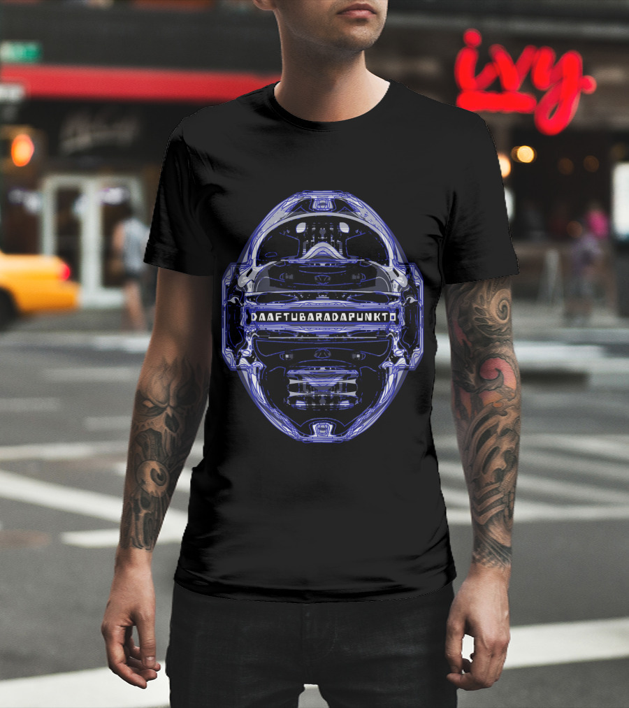 Daaftu Barada Punkto Break It Fix It Robot Helmet T-Shirt