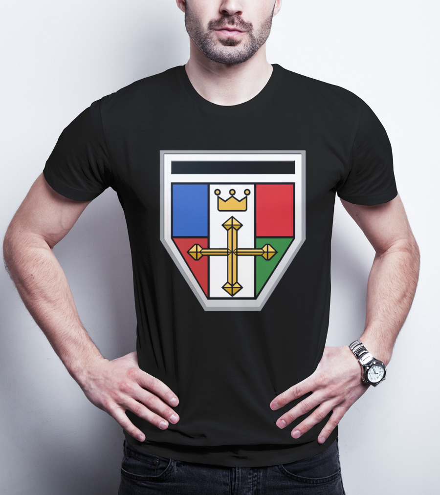 Voltron Crest Emblem With Shield And Crown T-Shirt
