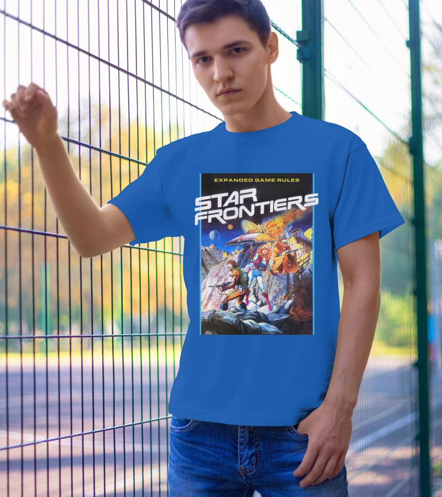 Star Frontiers Expanded Game Rules Retro Sci-Fi Adventure T-Shirt