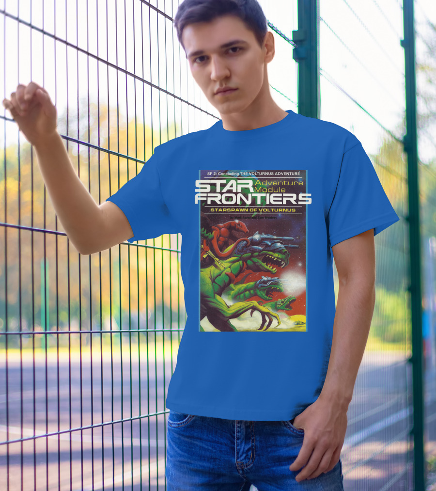 SF Star Frontiers Adventure Module Starspawn Of Volturnus T-Shirt