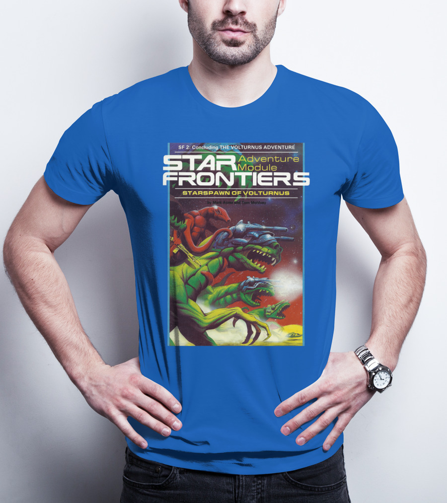 SF Star Frontiers Adventure Module Starspawn Of Volturnus T-Shirt