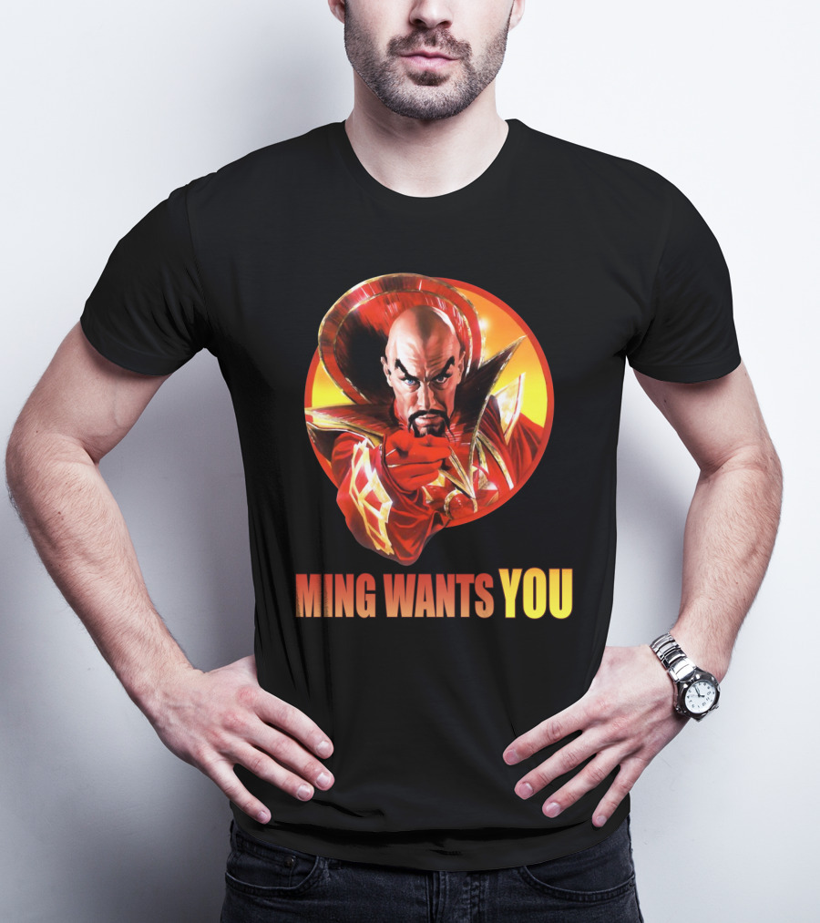 Flash Gordon Ming Wants You Villain T-Shirt
