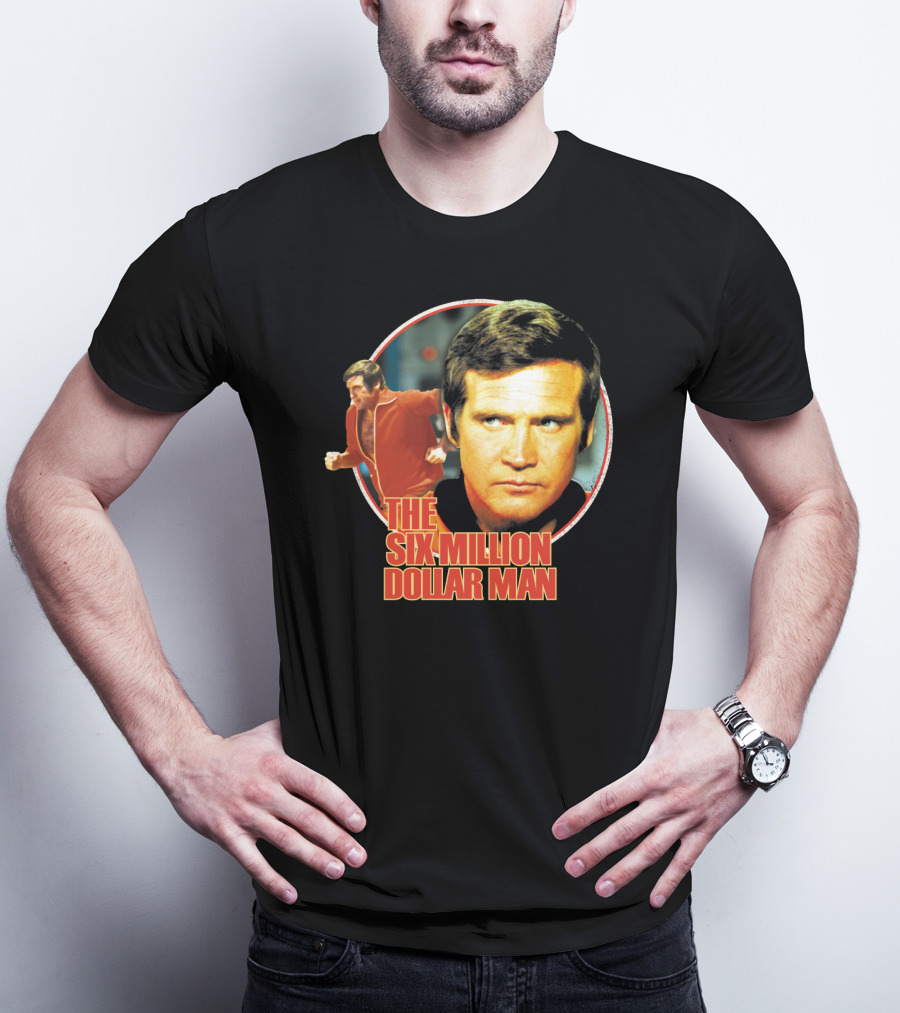 THE SIX MILLION DOLLAR MAN TV SHOW ICONIC CHARACTER T-Shirt