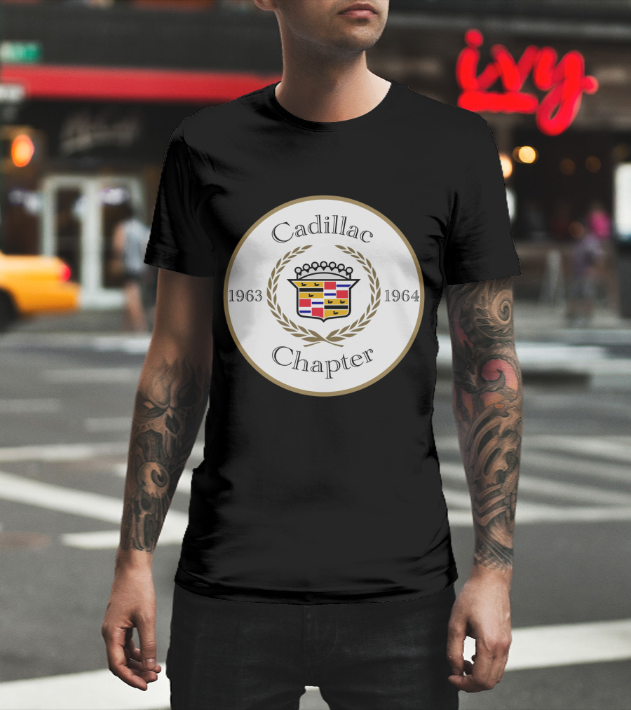 Cadillac Chapter 1963 1964 Emblem T-Shirt